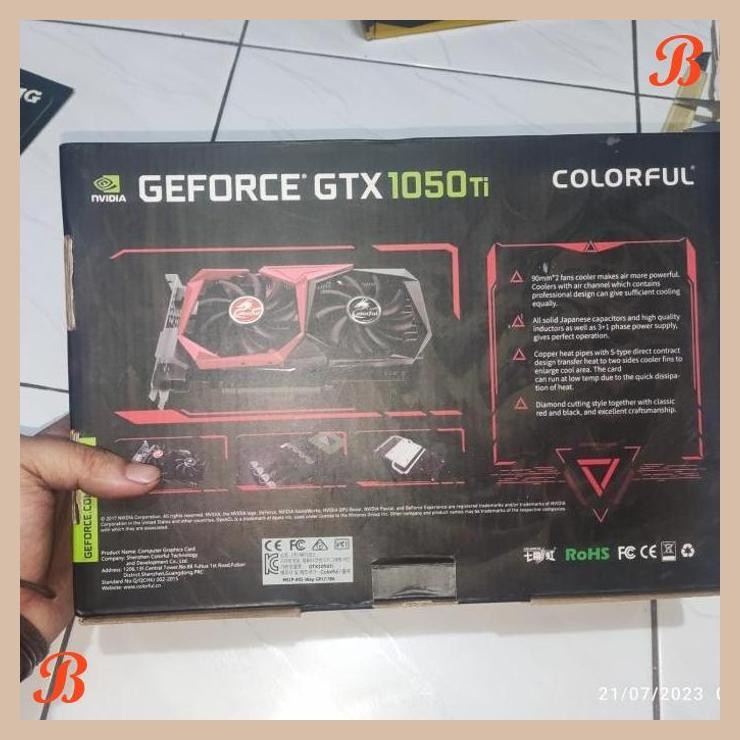 Jual [SRP] Dus Box Vga Colorful GTX 1050 ti 1050ti Original V2 | Shopee ...