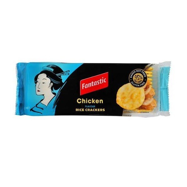 Jual Fantastic Rice Cracker Chicken 100g Shopee Indonesia