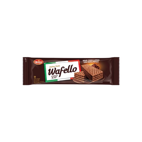 Jual WAFELLO WAFER ITALIA COKLAT 114 GR | Shopee Indonesia