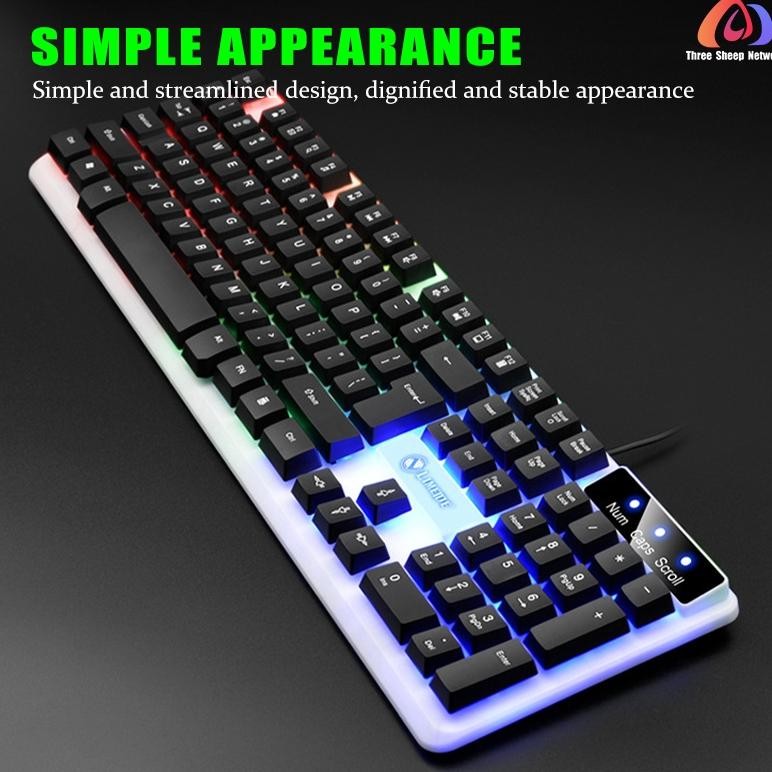 Jual Three Sheep Network Set Keyboard Dan Mouse Gaming Mechanical 104 ...