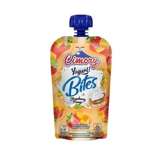 Jual CIMORY YOGHURT BITES STRAWBERRY MANGO 120 GR | Shopee Indonesia