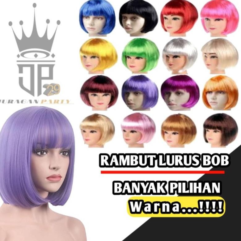 Jual Dg-4 Wig Rambut Pendek,Wig Rambut Bob,Wig Rambut Lurus,Wig Rambut ...