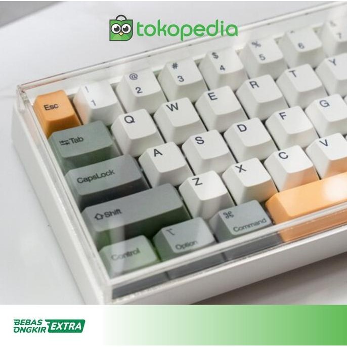 Jual Cover / Penutup Acrylic Mechanical Keyboard Vortexseries Mono ...