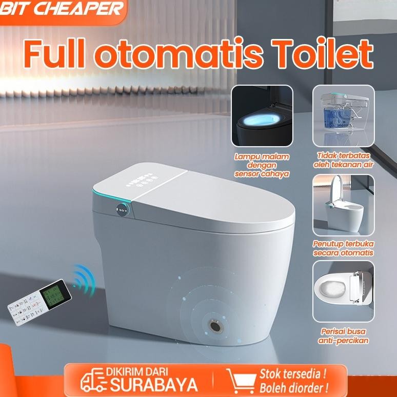Jual Closet duduk otomatis Luxury Smart Kloset Duduk Siram Toilet Kursi ...