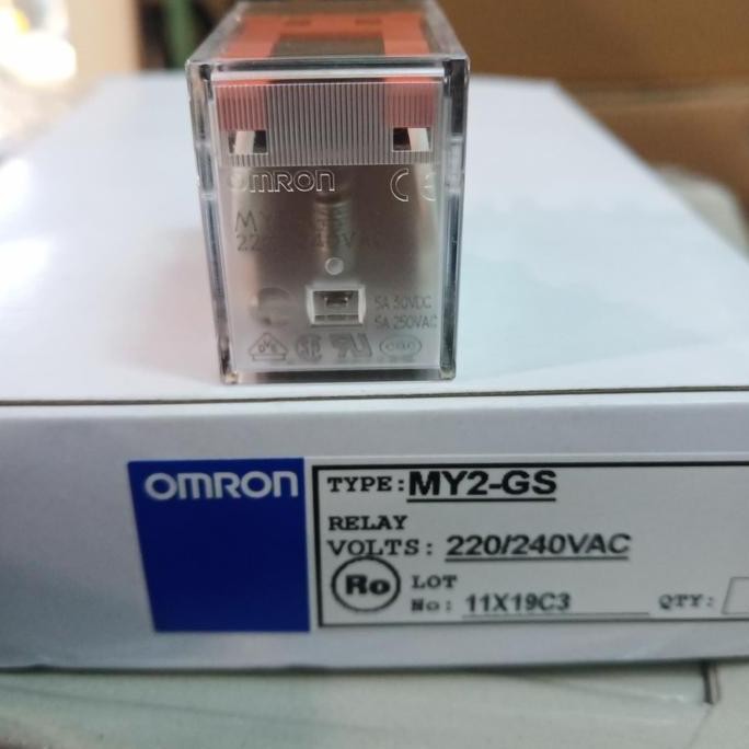 Jual new Relay OMRON MY2-GS 220/240VAC ORIGINAL murah | Shopee Indonesia