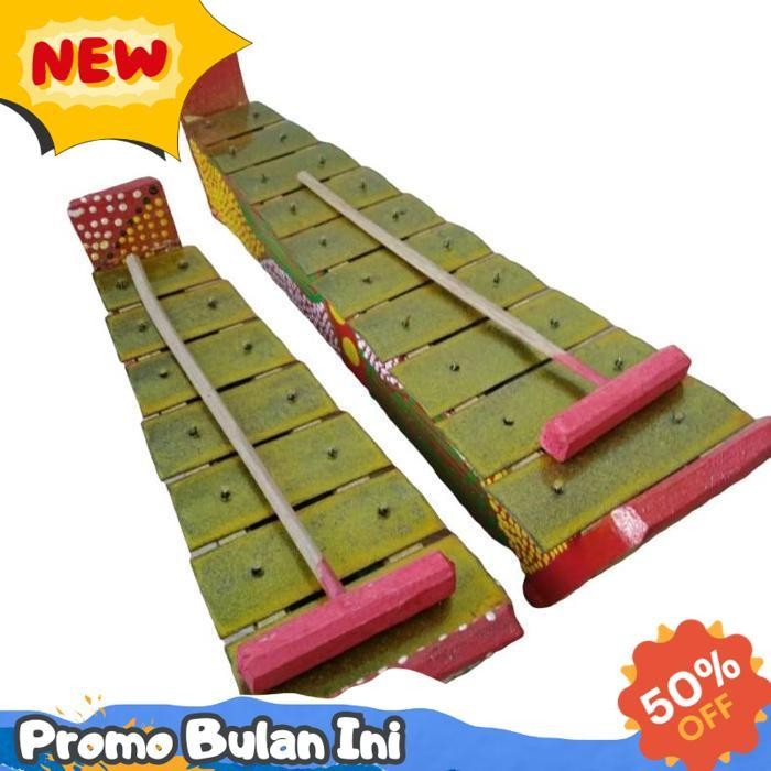 Jual Trending Gamelan Mini 10 Bilah Kuningan Painting / Alat Musik ...