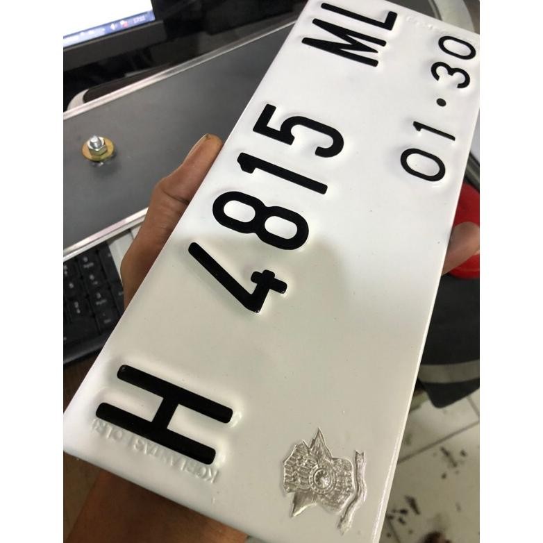 Jual CETAK ANGKA NOMOR PLAT MOTOR BAUT TANAM JAMINAN BERKUALITAS ...