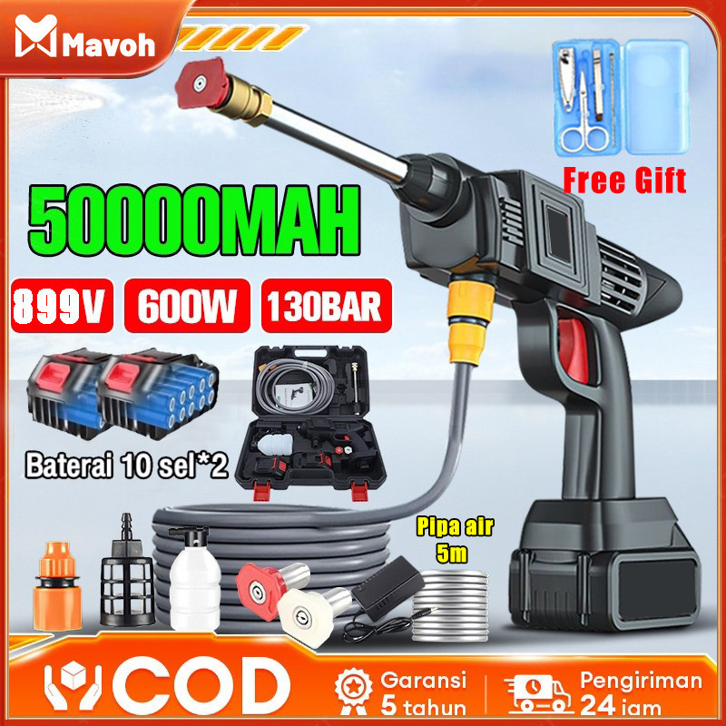 Jual Alat Cuci Mobil 899V 130Bar Alat Cuci Motor Mobil Mesin Mini ...