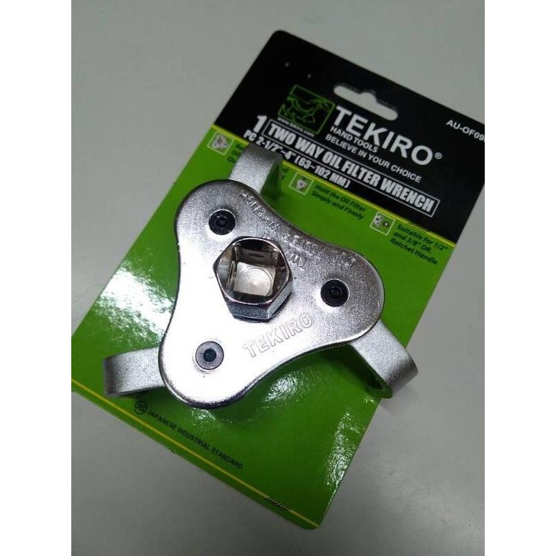 Jual Kunci Filter Oli Tekiro Universal Two Way Oil Filter 3 Kaki 63 ...