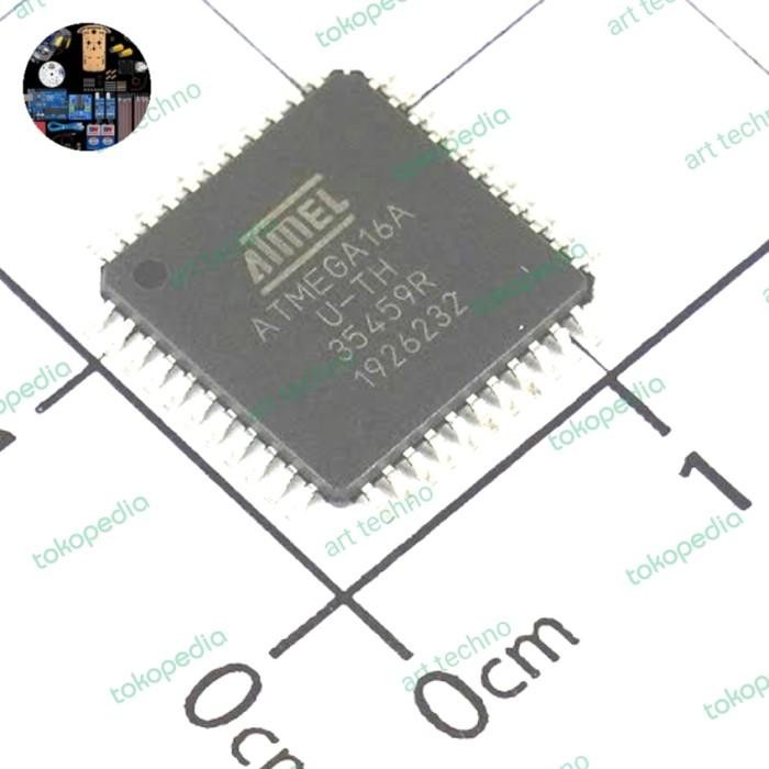 Jual IC ATMEGA16A-AU ATMEGA16A-U SMD ATMEGA16 ATMEGA 16 AVR9 | Shopee ...