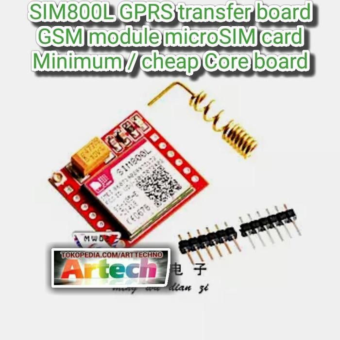 Jual SIM800L GPRS board GSM module microSIM card / cheap Core board ...