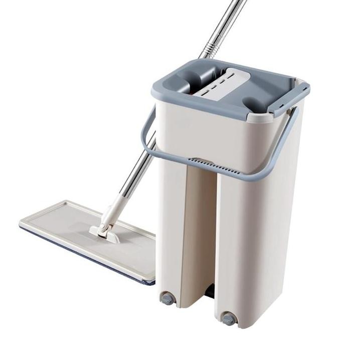 Jual Alat Pel Lantai Praktis Ultra Mop Flat Pengepel Otomatis 360 ...