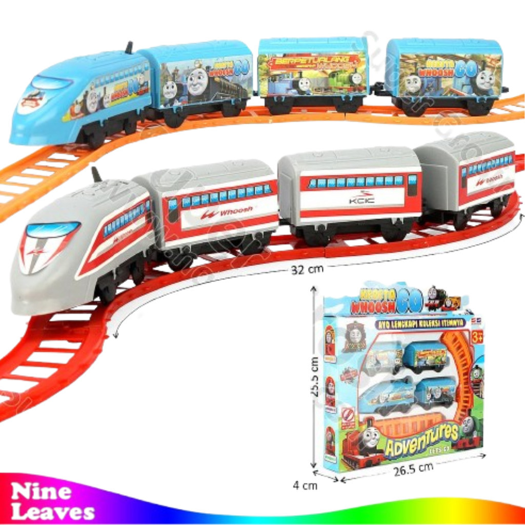 Jual Mainan Anak Kereta Api Set 4 Gerbong Track B O Jalan Shopee