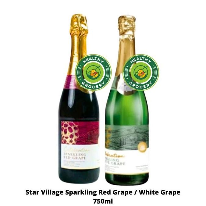 Jual Open DS] Star Village Celebration Sparkling Red Grape / White ...