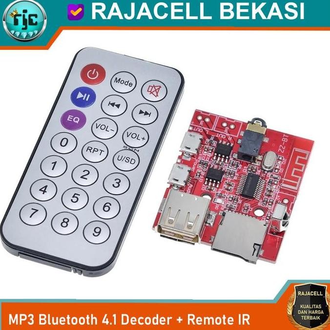 Jual Module MP3 WAV Player Decoder Bluetooth 4.1 USB Sound Card Remote ...