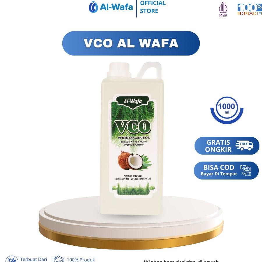 Jual Nya Elapa Murni Vco Virgin Coconut Oil 1 Ml | Shopee Indonesia
