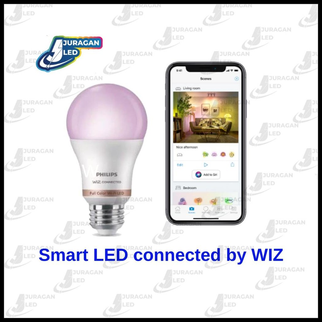 Jual PHILIPS LAMPU SMART WIFI LED 9W - TUNABLE MULTICOLOR WIZZ | Shopee ...