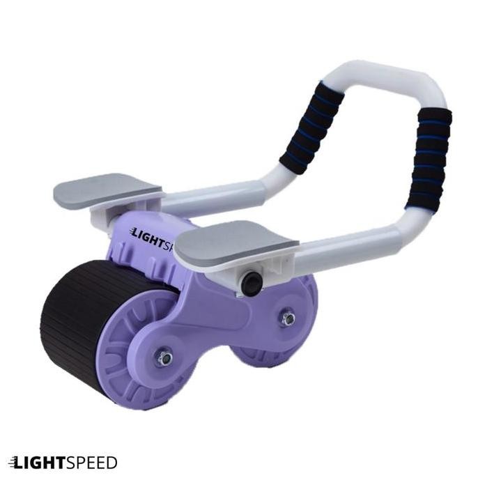 Jual Lightspeed Automatic Rebound Ab Roller Wheel / Ab Roller 2 In 1 ...