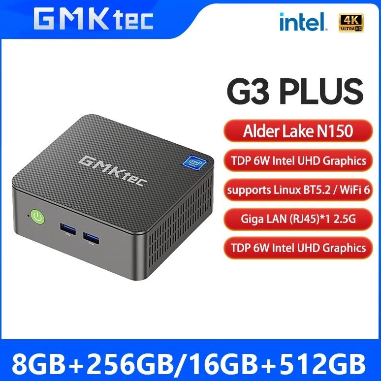 Jual Gmktec Mini Pc Gmk G3 Plus Nucbox Windows 11 Pro Alder Lake N150 ...