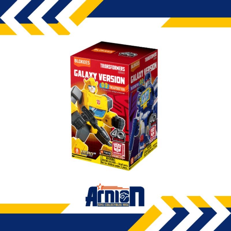 Jual Action Figures Blokees Transformers GV-03 The Autobot Run Blind Box (Open For Check ...