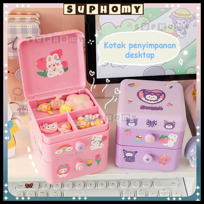 Jual ORGANIZER STATIONERY RAK LACI MINI KOTAK ALAT TULIS DESKTOP ...