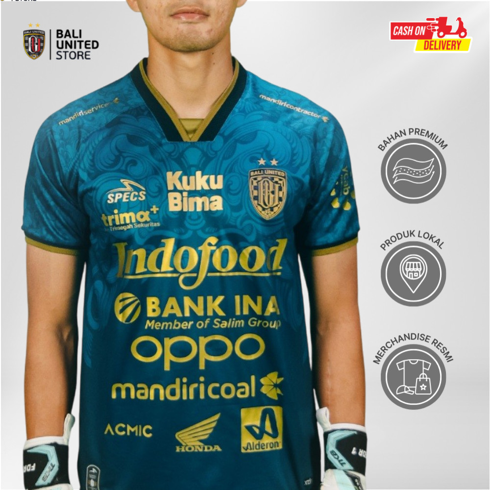 Jual 【FREE KEYCHAIN】BALI UNITED Jersey Player Issue Bali United FC - GK ...