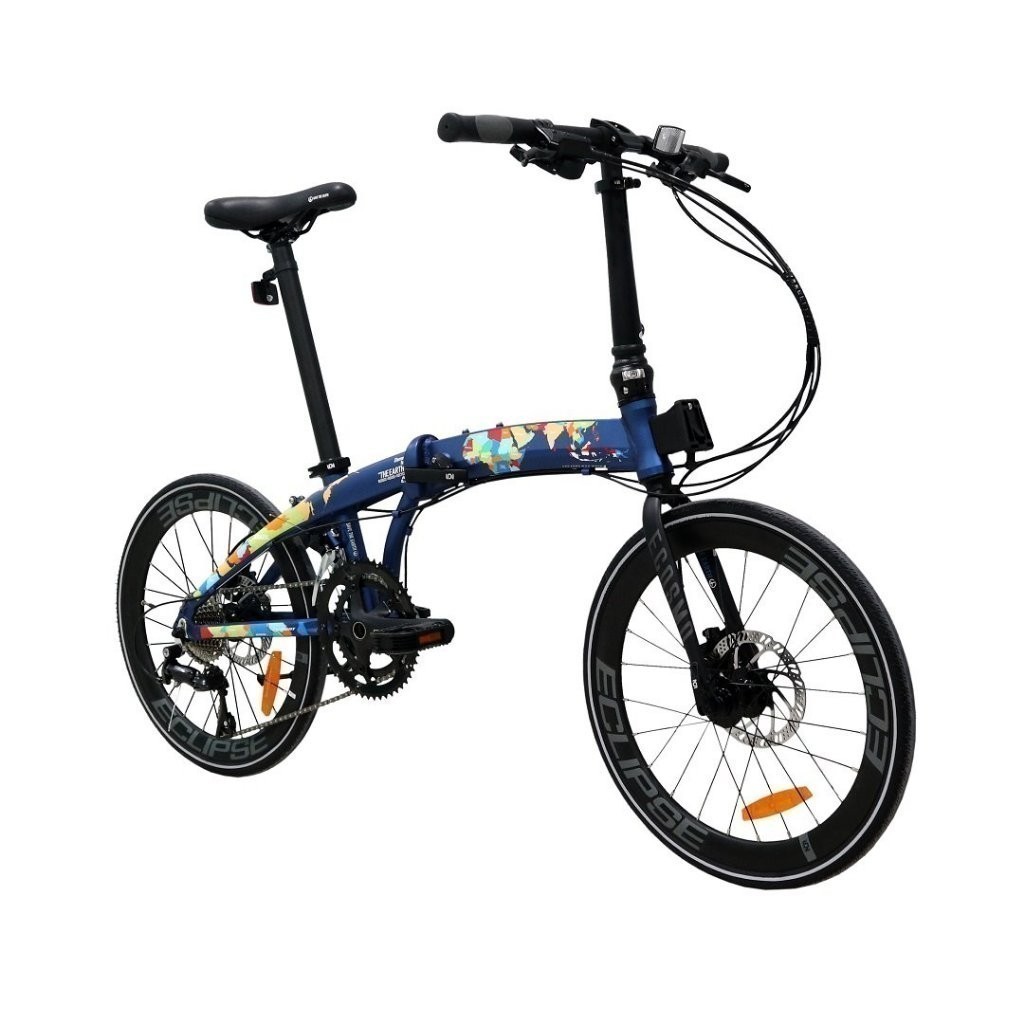 Jual Element Sepeda Lipat Ecosmo Z9 Save The Earth 20 Inch | Shopee ...