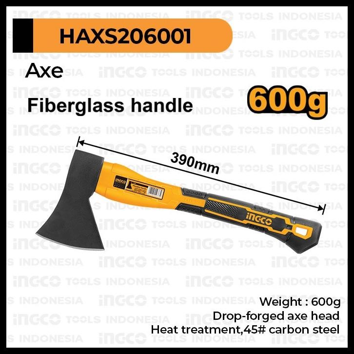 Jual KAPAK AXE 600G BAJA INGCO HAXS206001 KAMPAK KAYU CACAH TULANG POTONG | Shopee Indonesia