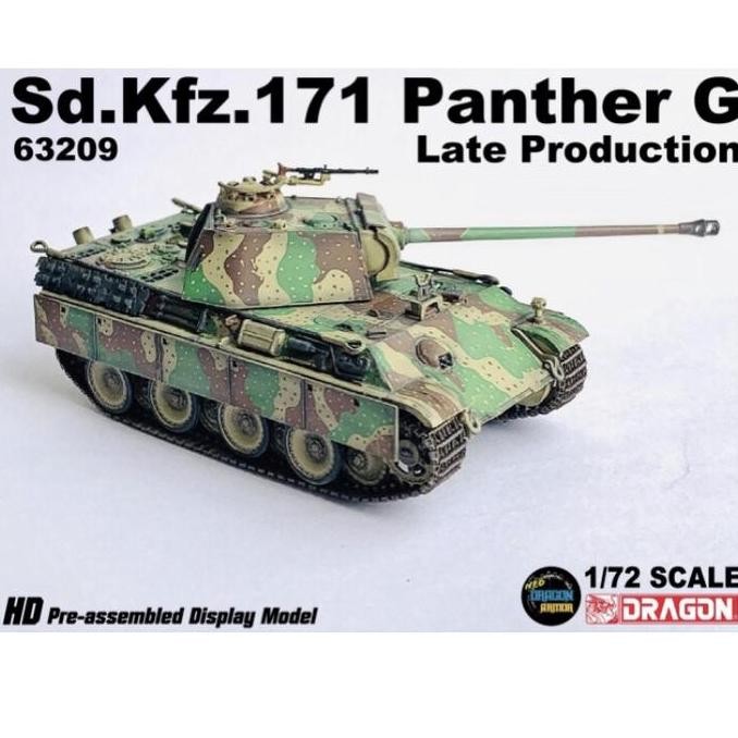 Jual Diecast Tank Sd.Kfz 171 Panther Ausf.G Late France 1944 1/72 By ...
