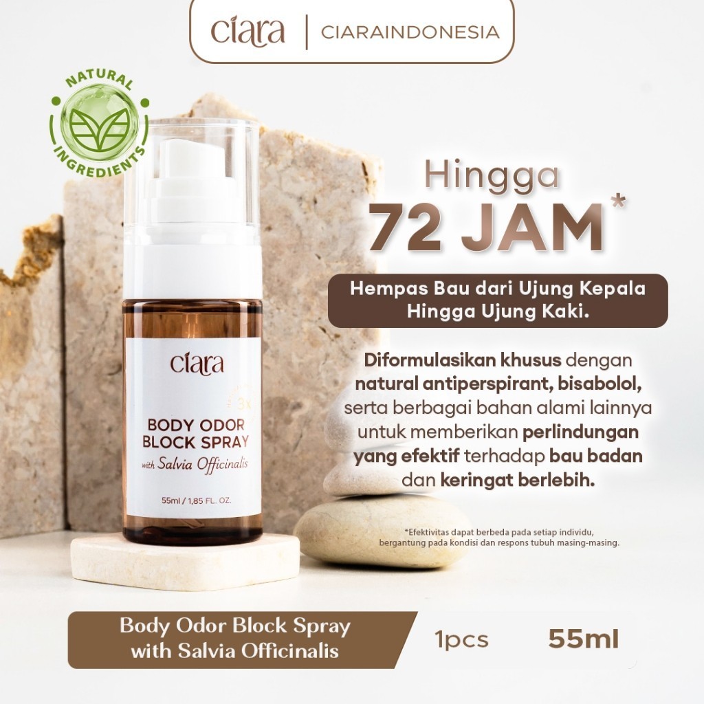 Jual [READY STOCK NEW LAUNCH] Ciara Body Odor Block Spray ...