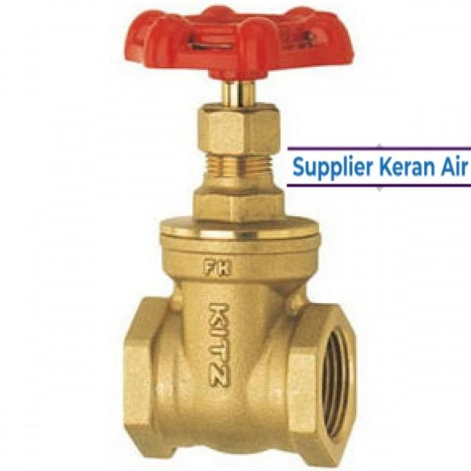 Jual New 2 Inch Gate Valve Kitz Kuningan (Bronze) | Shopee Indonesia