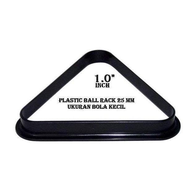 Jual [Ready/Spesial] Mini Pool Ball Rack Triangle 1" - Segitiga Bola ...