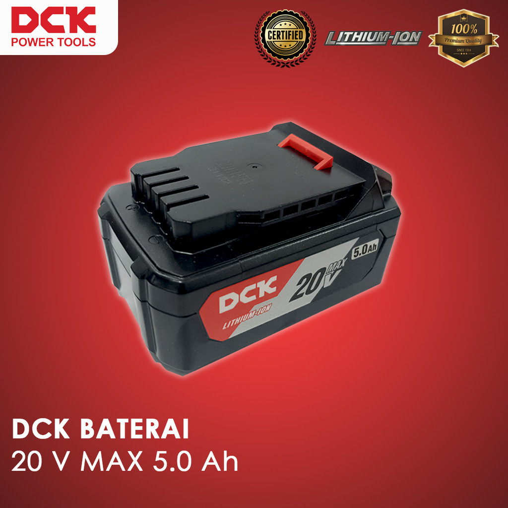 Jual DCK Battery / Baterai 20V Max 5.0 Ah | Shopee Indonesia