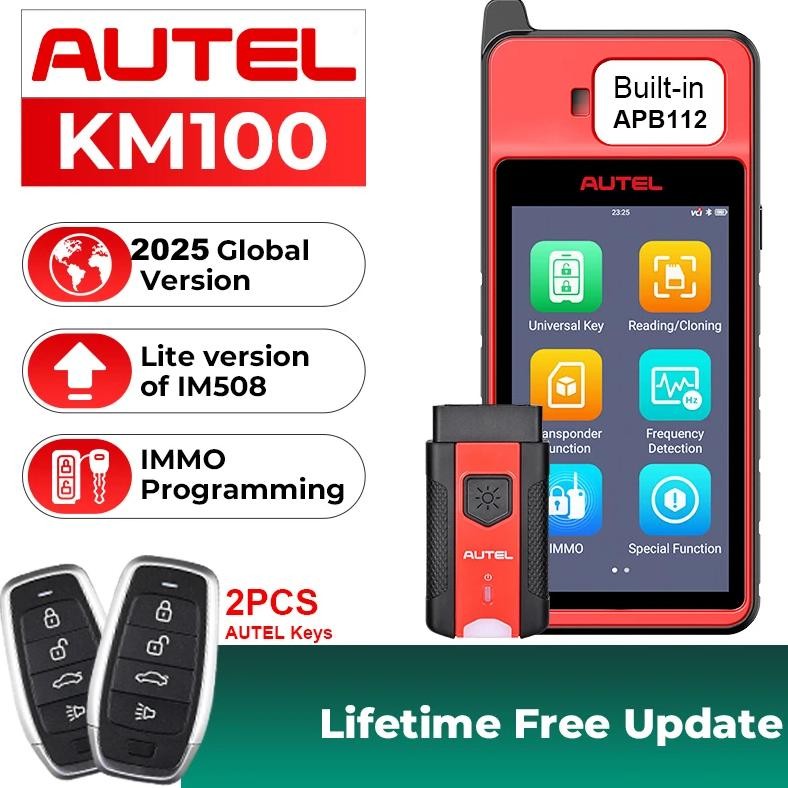 Jual Autel MaxiIM KM100 Key Fob Programmer Immobilizer Tool Key Creation IMMO Learning Chip Read ...