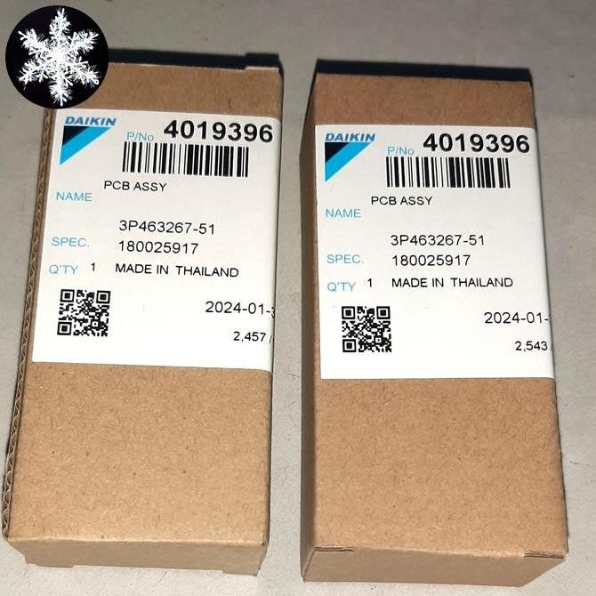 Jual Modul Sensor Remot Ac Daikin Thailand R32 Ftc15 20 25 35Nv ...