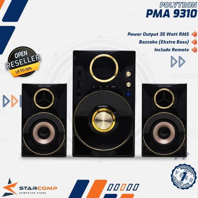 Jual Speaker Polytron Bluetooth Multimedia Pma 9310 / Pma9310 New Stok ...