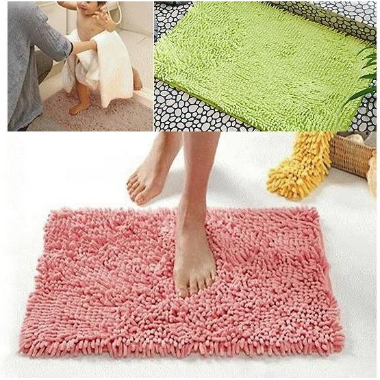 Jual ALAS MICROFIBER LANTAI FLOOR LAP KAKI FOOT FEET KESET MAT KAIN PEL ...