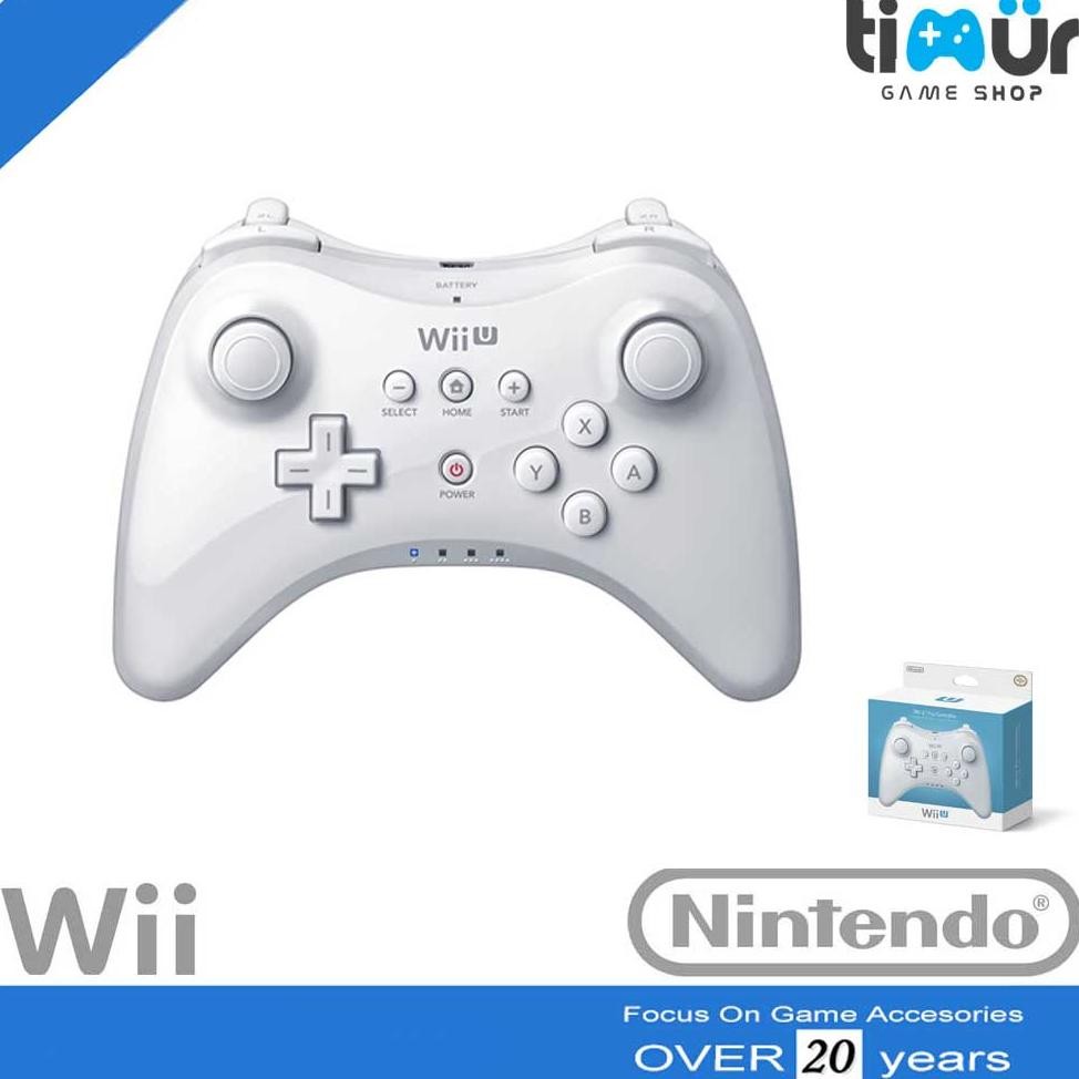 Jual Stick Stik Classic Controller Pro PC Nintendo Wii U Wireless Best Quality | Shopee Indonesia