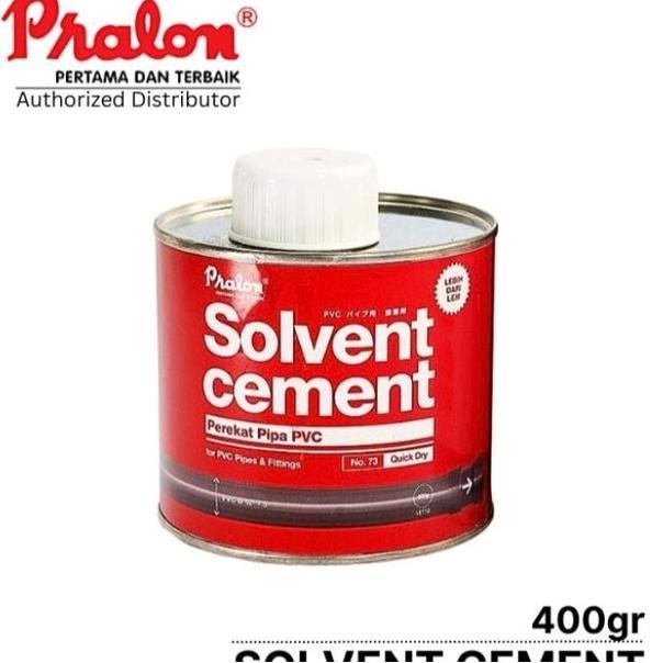 Jual Lem Pipa Pvc Pralon Merah 400 Gram Qui Dry Soent Cement 400Gr ...
