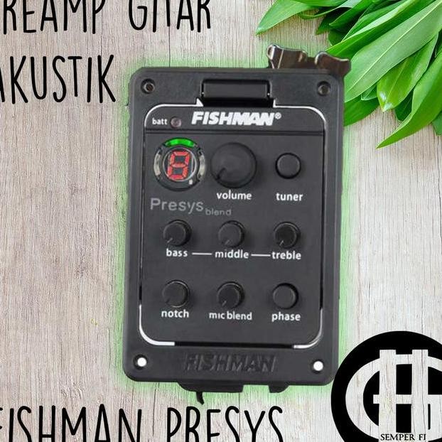 Jual Fishman Preamp Presys Amplifier Piup Gitar Akustik Eq Tuner Eq201 | Shopee Indonesia