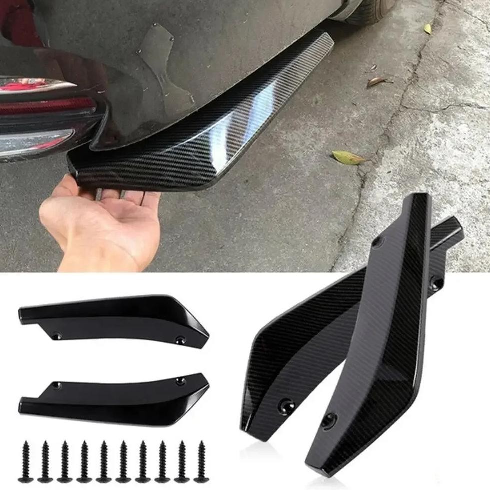 Jual Universal Car Front Rear Bumper Strip Lip Spoiler Diffuser Splitter Scratch Protector ...