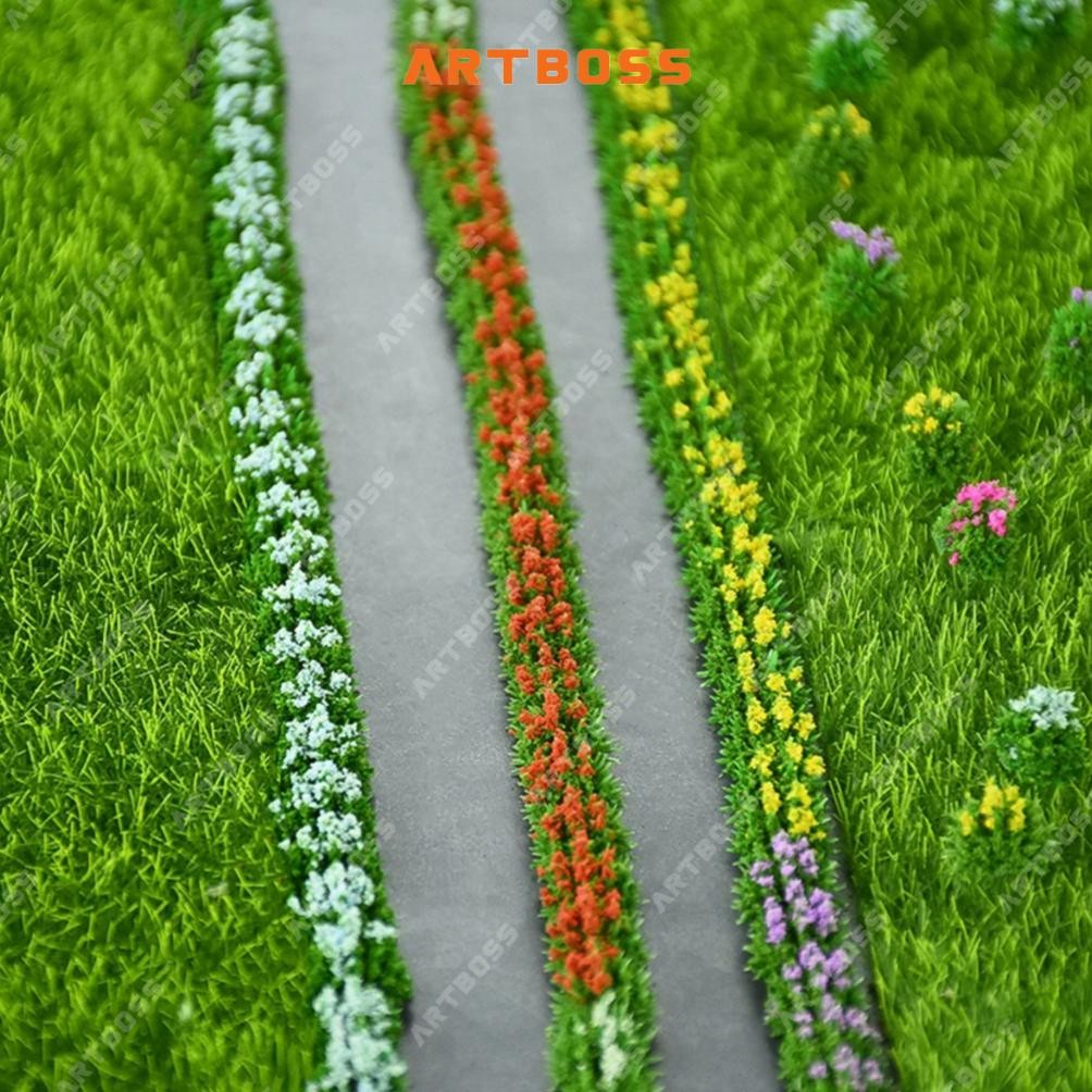Jual Promo Cod Artboss Semak Bunga Plastik Maket Miniatur Plastic ...