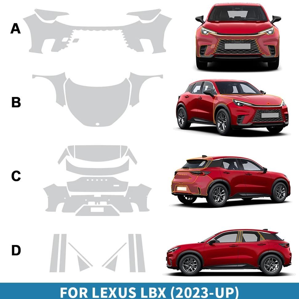 Jual For Lexus Lbx 2023 2024 2025 Paint Protection Film Car Body Bra ...