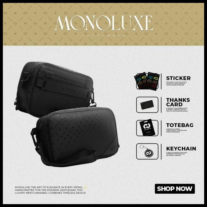 Jual Terlaris Culture Basic | Monoluxe Clutch Bag | Handbag Pria ...