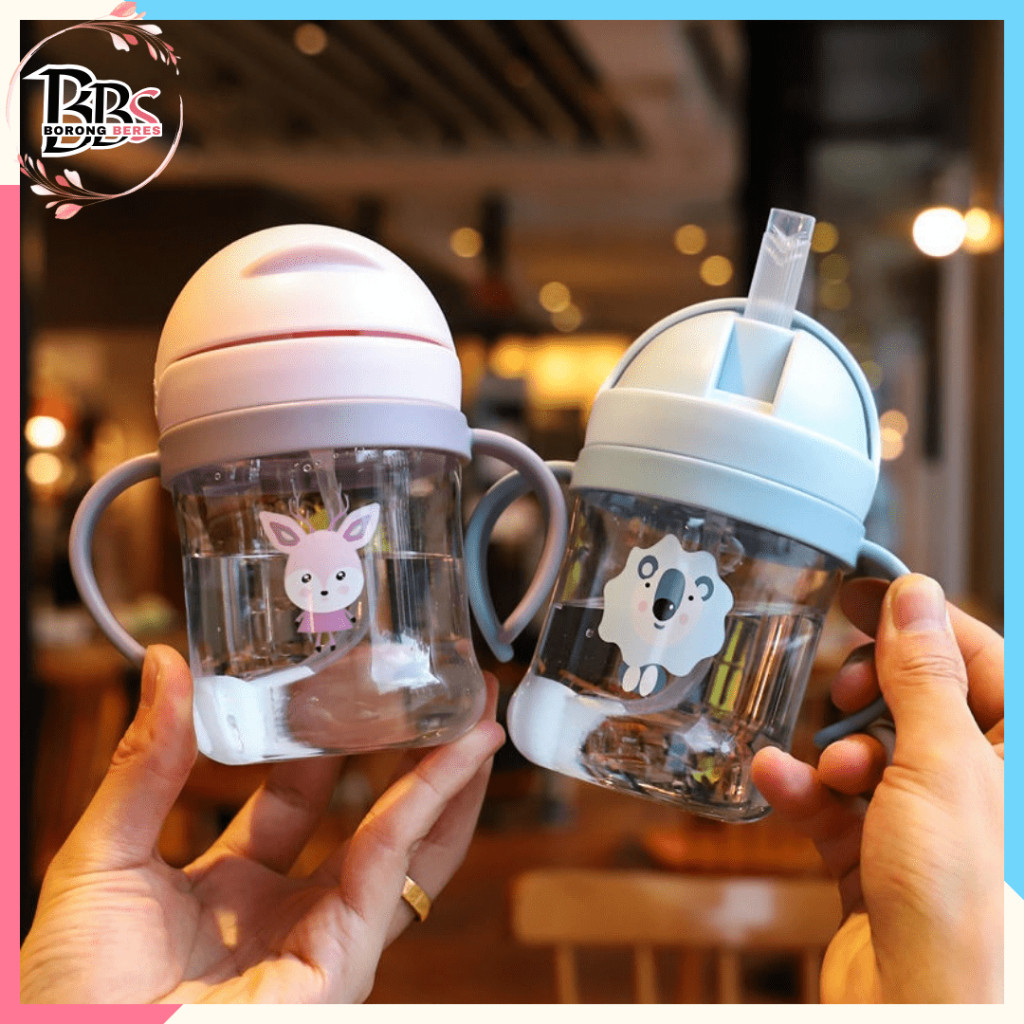 Jual BORES Botol Minum Anak Viral 280ML Botol Air Minum Anak Bayi ...