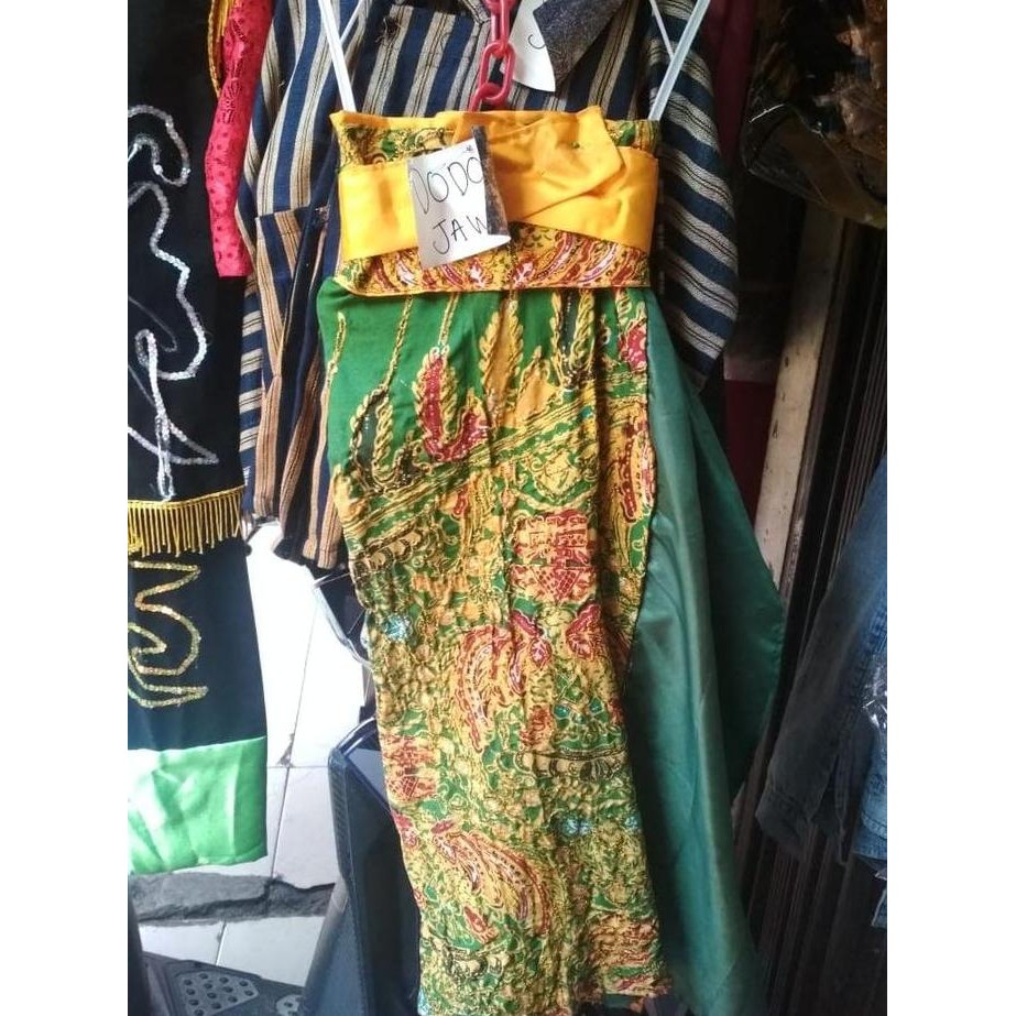 Jual Baju Adat Dodot Jawa Anak Perempuan Kartinian Karnaval Kostum Size ...