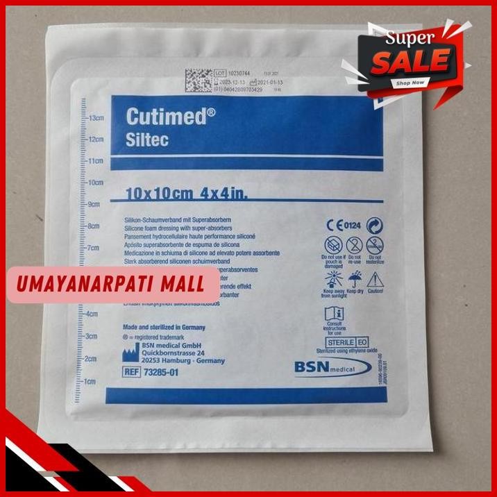Jual CUTIMED SILTEC 10X10CM CUTIMED SILTEC 10X10 CUTIMED SILTEC BSN ...