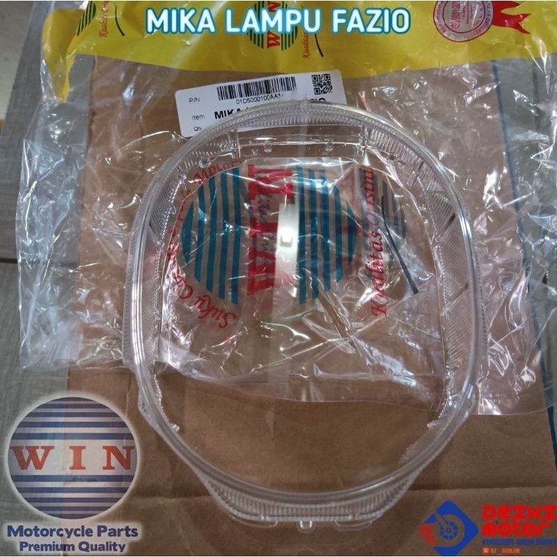 Jual Kaca Mika Lampu Depan Yamaha Fazzio Fazio Merek WIN | Shopee Indonesia