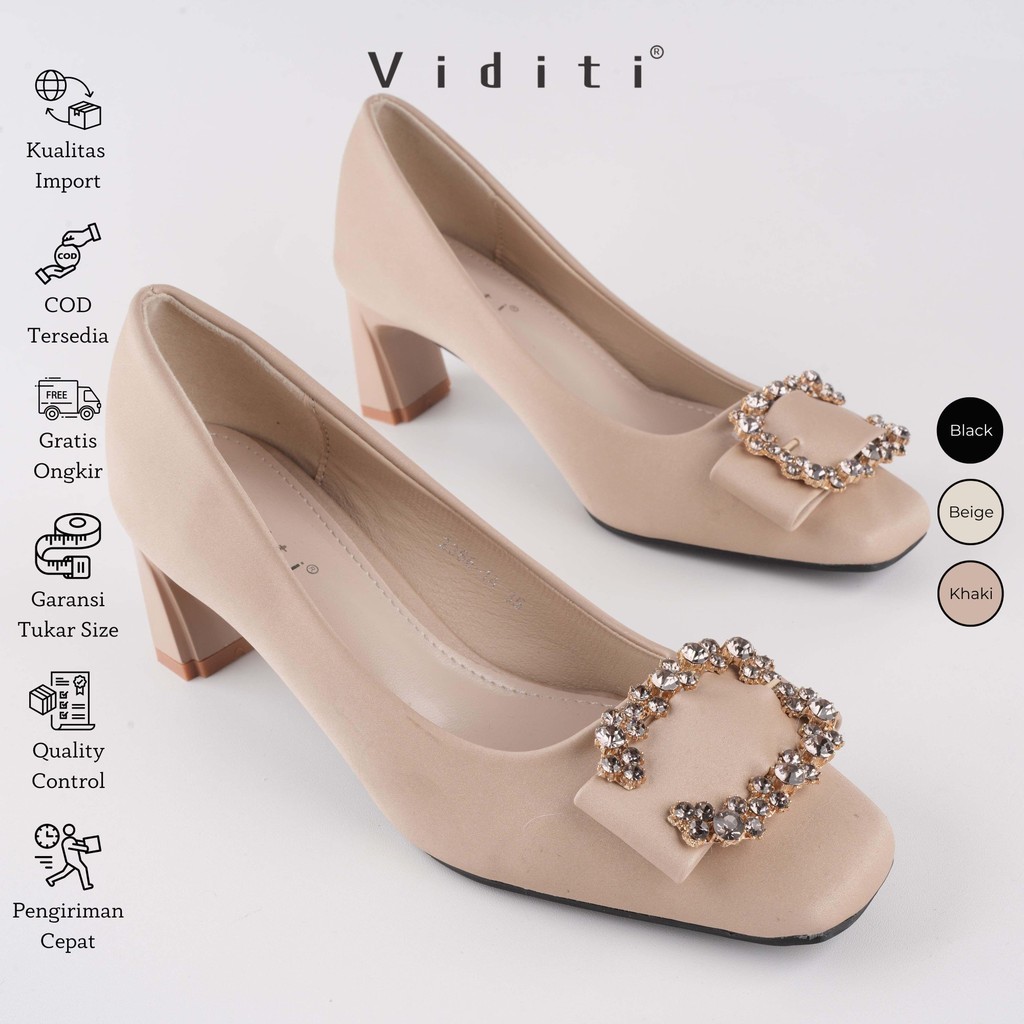 Jual Viditi Malia Heels 6 cm | Shoes | Sepatu Import Wanita | Tumit ...