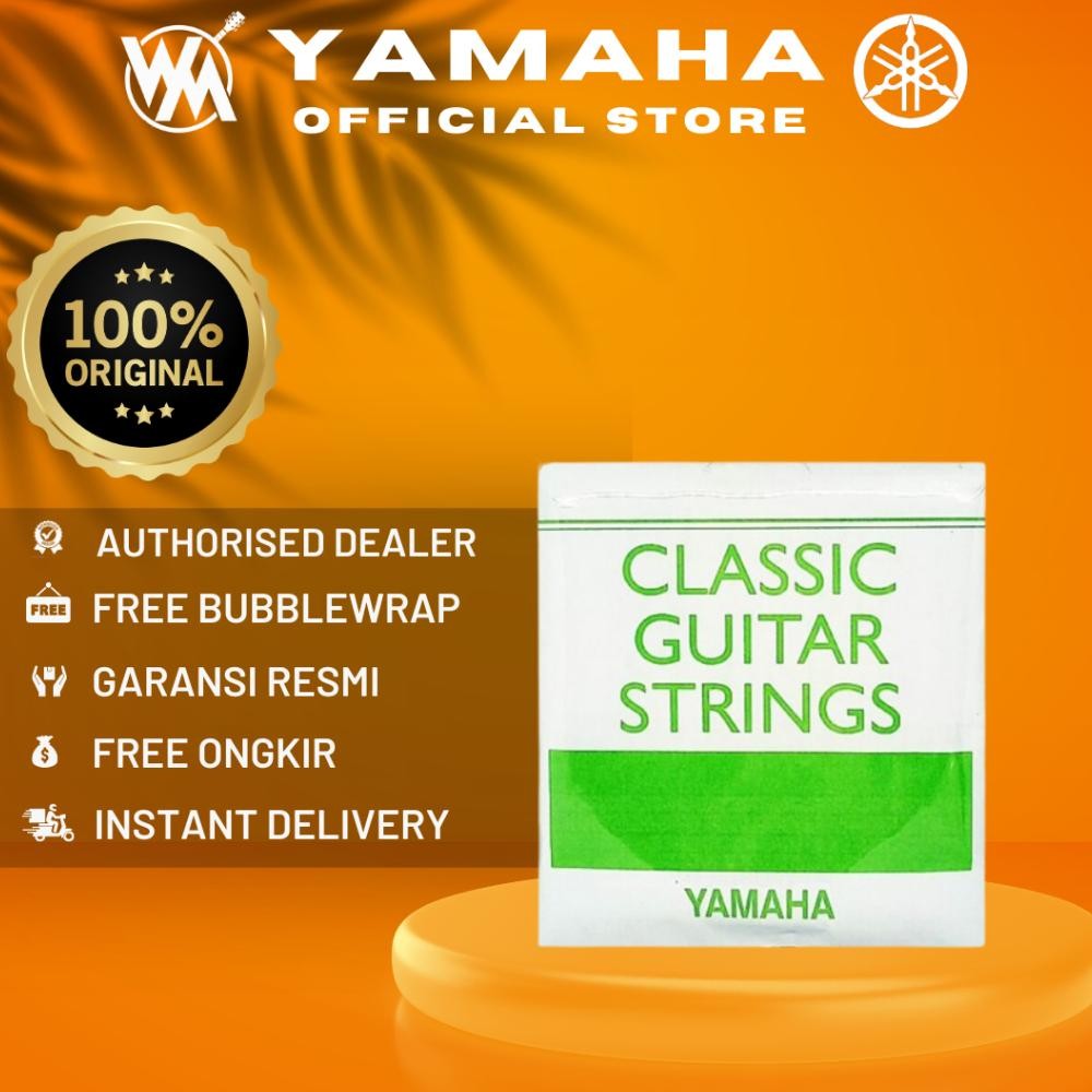 Jual baru senar gitar yamaha tipe classic nylon original untuk klasik ...